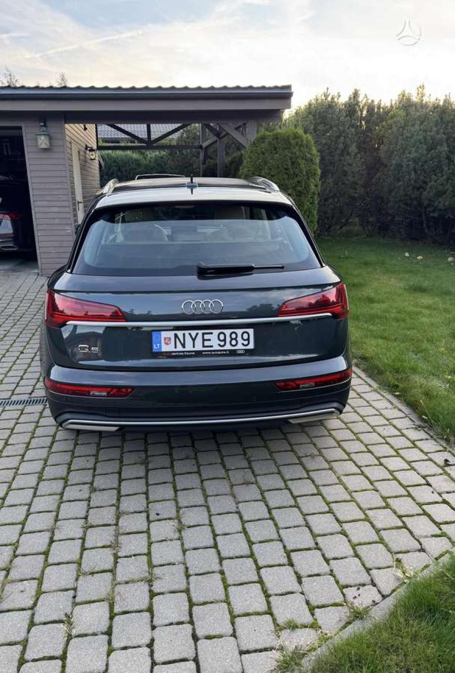 Pelēks Audi Q5 2025 Kauņa, ar dzinēja tilpumu 1.97 L un nobraukumu 23 tūkst. km par 37300 €, foto 4 vietnē AUTOMOTO.COM.LV