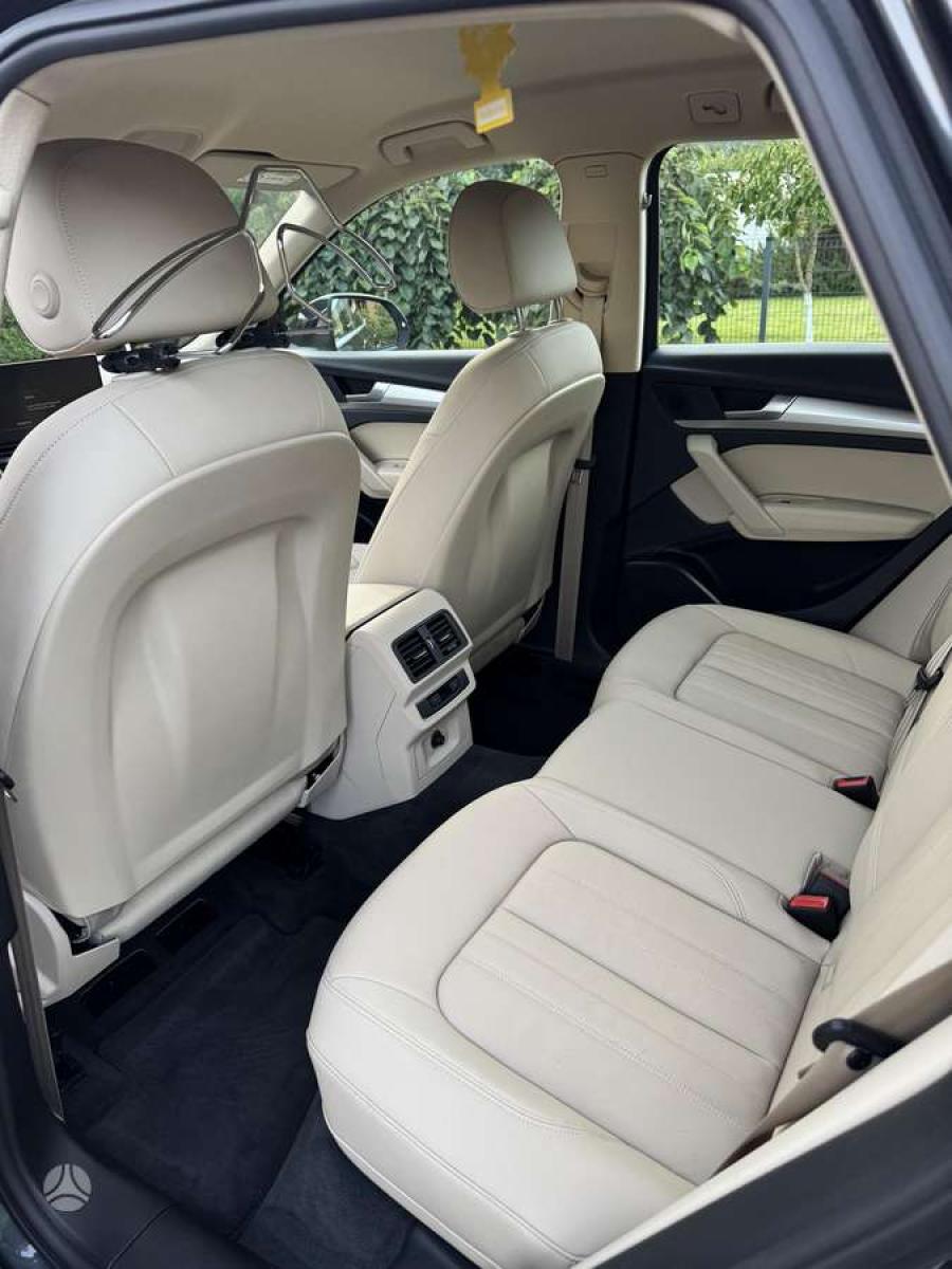 Pelēks Audi Q5 2025 Kauņa, ar dzinēja tilpumu 1.97 L un nobraukumu 23 tūkst. km par 37300 €, foto 8 vietnē AUTOMOTO.COM.LV