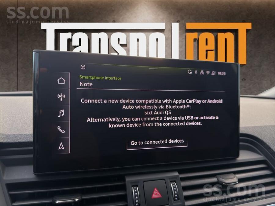 Серый Ауди Ку 5 2025 в Рига, объемом двигателя 2.00 л и пробегом 15 тыс. км за 37900 €, фото 20 на AUTOMOTO.COM.LV