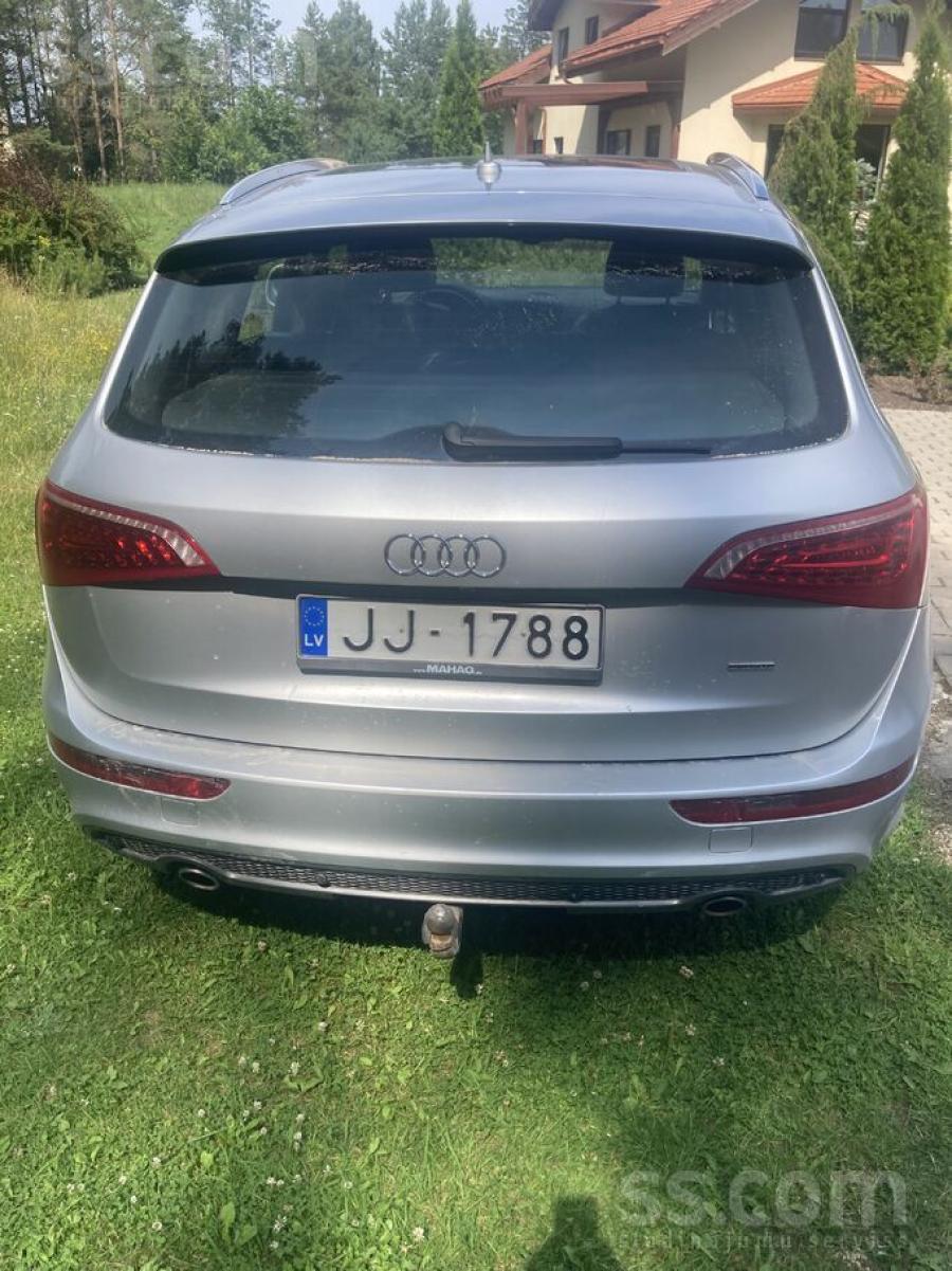 Pelēks Audi Q5 2011 Ogre, ar dzinēja tilpumu 3.00 L un nobraukumu 384 tūkst. km par 5000 €, foto 3 vietnē AUTOMOTO.COM.LV
