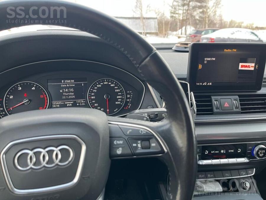 Pelēks Audi Q5 2018 Liepāja, ar dzinēja tilpumu 2.00 L un nobraukumu 136 tūkst. km par 25800 €, foto 4 vietnē AUTOMOTO.COM.LV