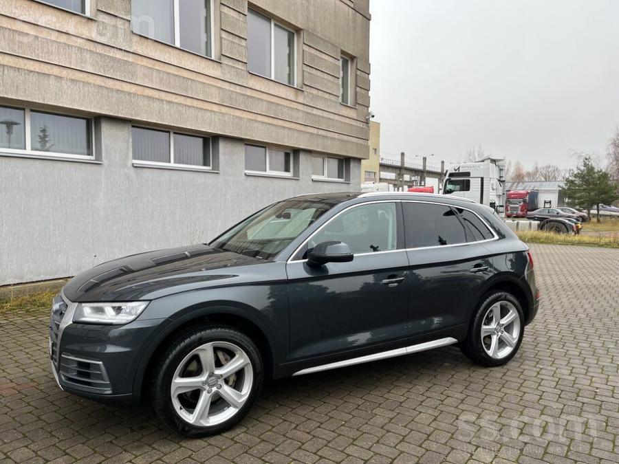 Pelēks Audi Q5 2018 Liepāja, ar dzinēja tilpumu 2.00 L un nobraukumu 136 tūkst. km par 25800 €, foto 6 vietnē AUTOMOTO.COM.LV