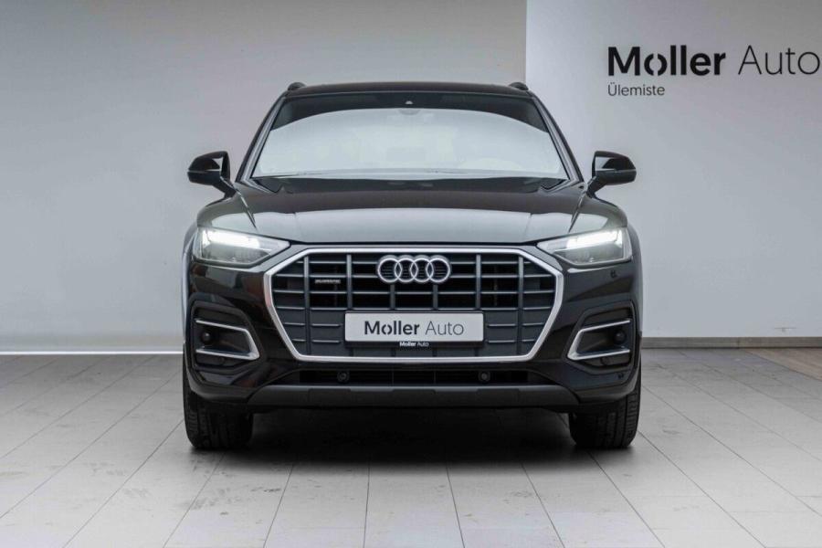 Pelēks Audi Q5 2022 Peetri, ar dzinēja tilpumu 2.00 L un nobraukumu 114 tūkst. km par 34650 €, foto 5 vietnē AUTOMOTO.COM.LV
