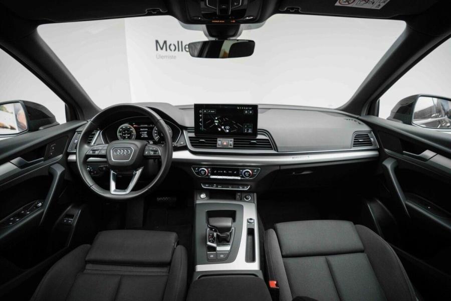 Pelēks Audi Q5 2022 Peetri, ar dzinēja tilpumu 2.00 L un nobraukumu 114 tūkst. km par 34650 €, foto 11 vietnē AUTOMOTO.COM.LV