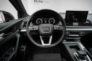 Pelēks Audi Q5 2022 Peetri, ar dzinēja tilpumu 2.00 L un nobraukumu 114 tūkst. km par 34650 €, foto 12 vietnē AUTOMOTO.COM.LV
