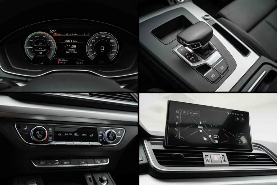 Pelēks Audi Q5 2022 Peetri, ar dzinēja tilpumu 2.00 L un nobraukumu 114 tūkst. km par 34650 €, foto 16 vietnē AUTOMOTO.COM.LV