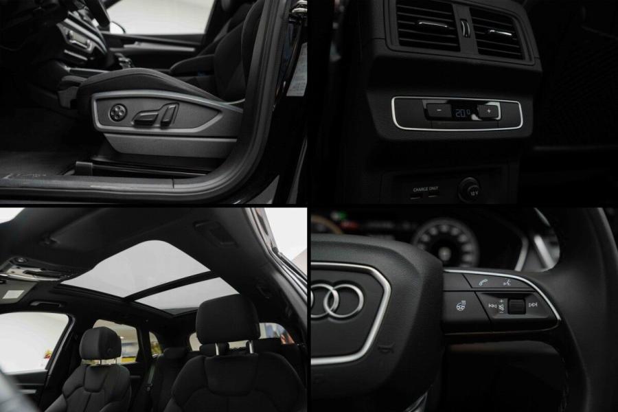 Pelēks Audi Q5 2022 Peetri, ar dzinēja tilpumu 2.00 L un nobraukumu 114 tūkst. km par 34650 €, foto 17 vietnē AUTOMOTO.COM.LV