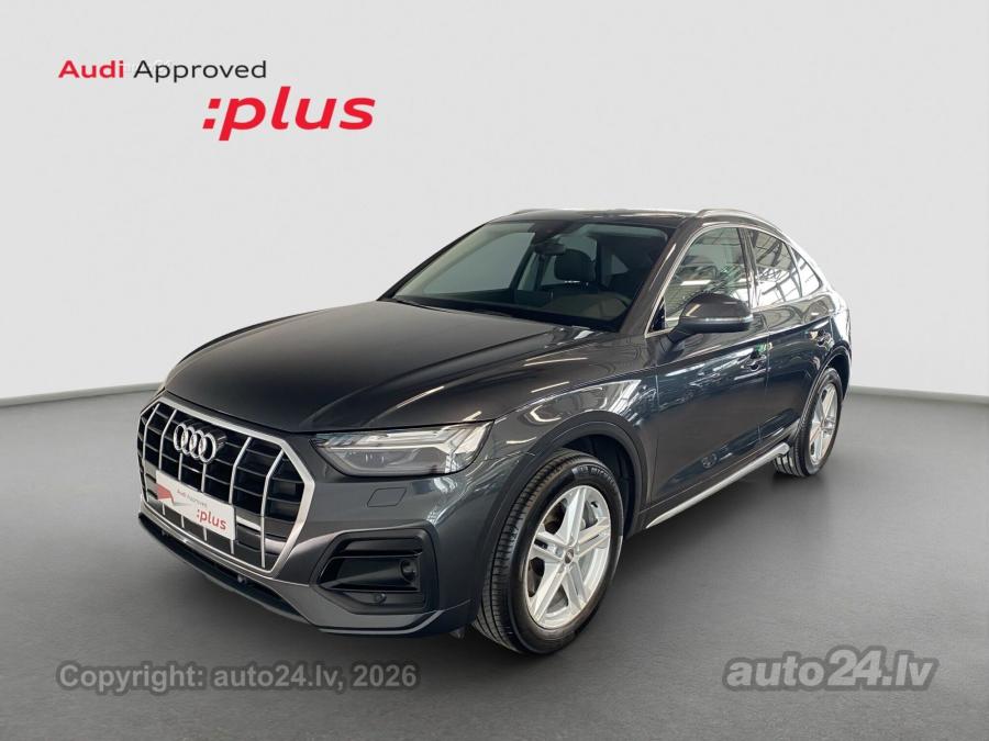 Grey Audi Q5 2024 in Tallinn, with an engine capacity of 2.00 L and mileage of 47 thousand km for 37900 €, photo 1 on AUTOMOTO.COM.LV