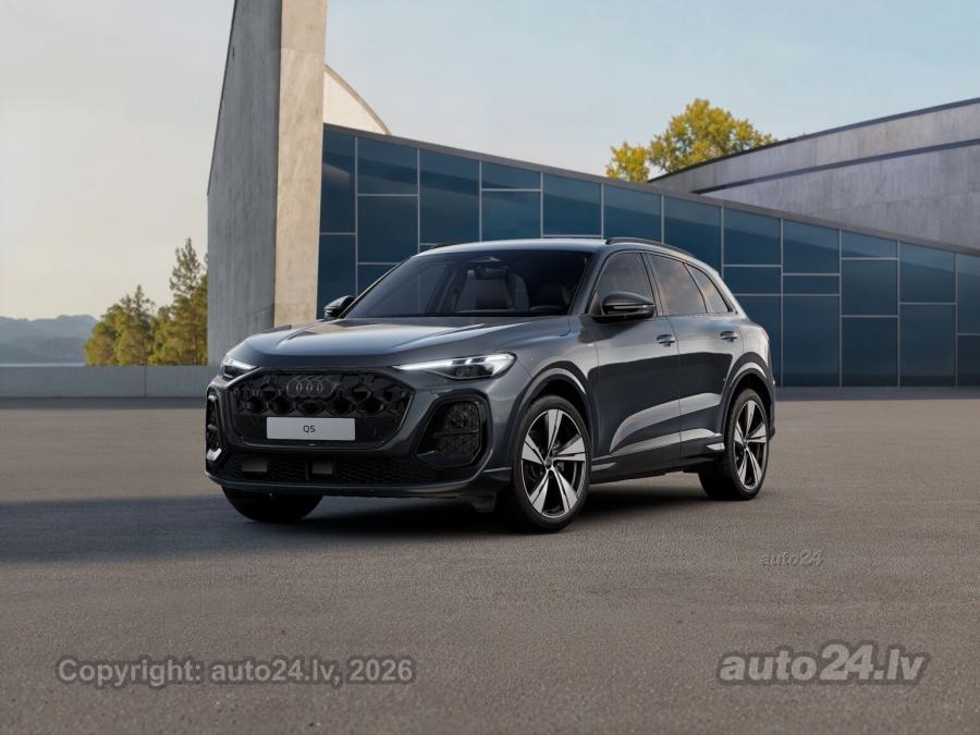Grey Audi Q5 2026 in Tallinn, with an engine capacity of 2.00 L and mileage of 10 thousand km for 75900 €, photo 1 on AUTOMOTO.COM.LV