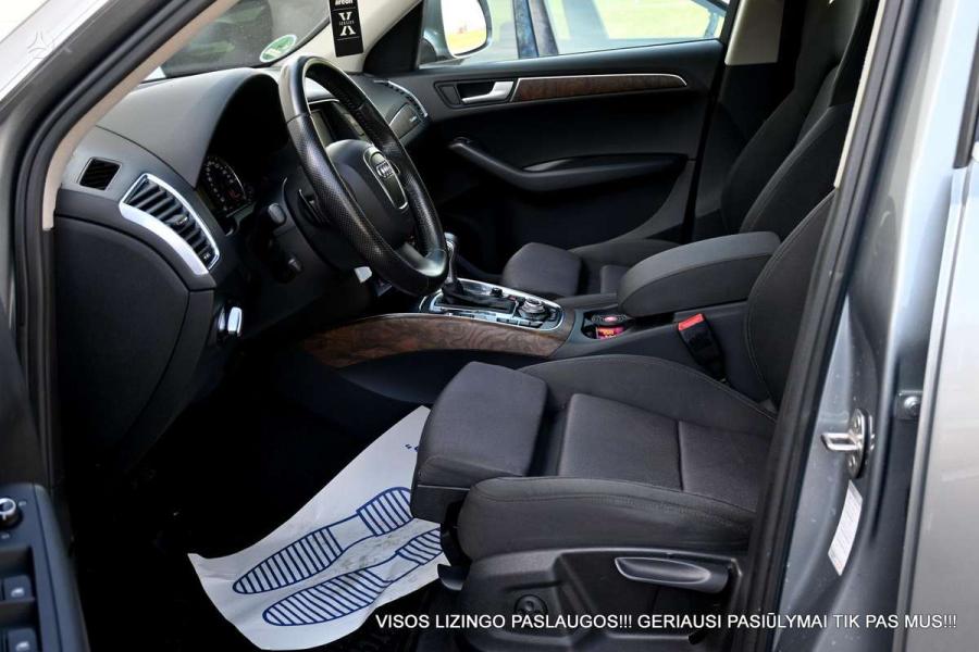 Grey Audi Q5 2011 in Kretinga, with an engine capacity of 3.00 L and mileage of 227 thousand km for 9499 €, photo 16 on AUTOMOTO.COM.LV