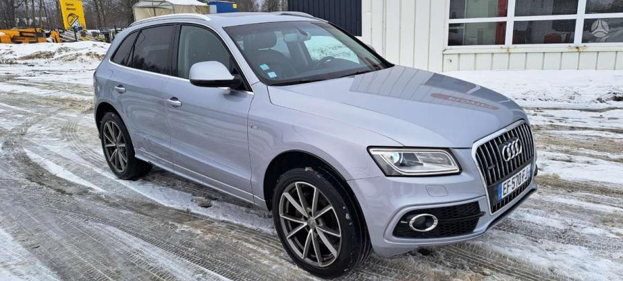 Pelēks Audi Q5 2016 Tauragė, ar dzinēja tilpumu 3.00 L un nobraukumu 272 tūkst. km par 10900 €, foto 4 vietnē AUTOMOTO.COM.LV