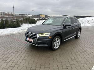 Grey Audi Q5 2018 in Vilnius, with an engine capacity of 2.00 L and mileage of 280 thousand km for 14700 €, photo 2 on AUTOMOTO.COM.LV