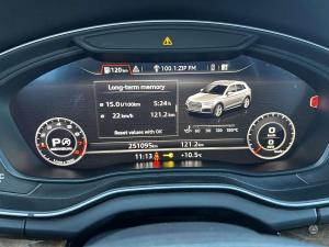 Pelēks Audi Q5 2018 Viļņa, ar dzinēja tilpumu 2.00 L un nobraukumu 247 tūkst. km par 16400 €, foto 17 vietnē AUTOMOTO.COM.LV