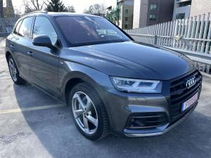 Pelēks Audi Q5 2018 Viļņa, ar dzinēja tilpumu 3.00 L un nobraukumu 84 tūkst. km par 34600 €, foto 4 vietnē AUTOMOTO.COM.LV