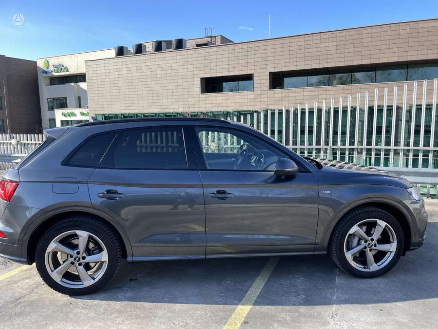 Pelēks Audi Q5 2018 Viļņa, ar dzinēja tilpumu 3.00 L un nobraukumu 84 tūkst. km par 34600 €, foto 6 vietnē AUTOMOTO.COM.LV