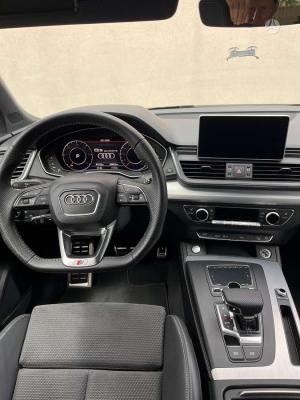 Pelēks Audi Q5 2018 Viļņa, ar dzinēja tilpumu 3.00 L un nobraukumu 84 tūkst. km par 34600 €, foto 8 vietnē AUTOMOTO.COM.LV