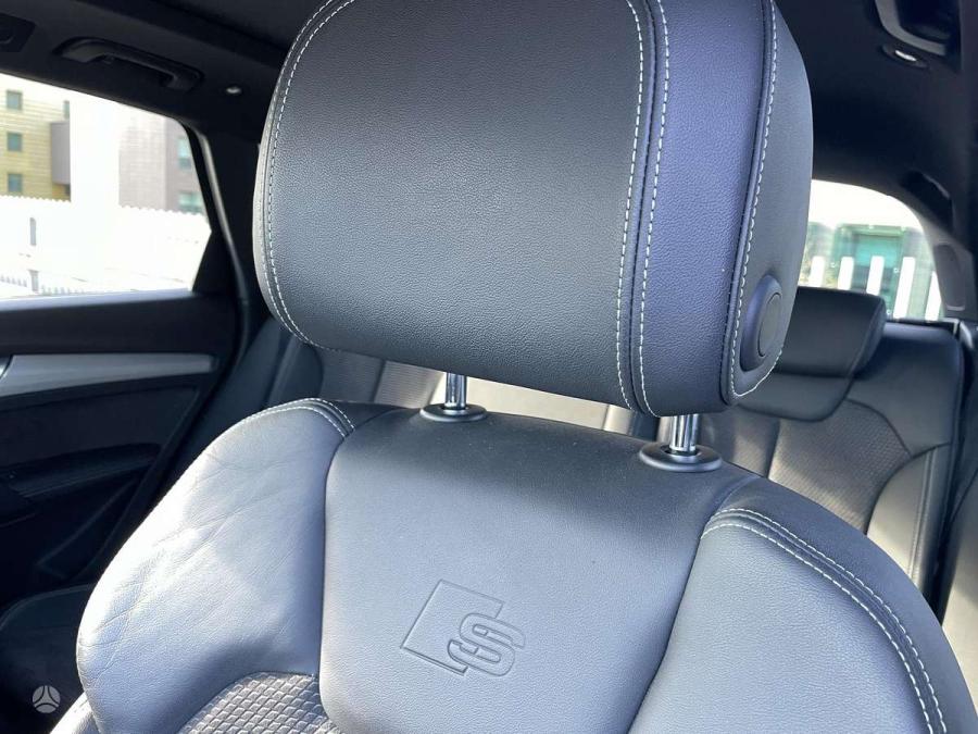 Pelēks Audi Q5 2018 Viļņa, ar dzinēja tilpumu 3.00 L un nobraukumu 84 tūkst. km par 34600 €, foto 15 vietnē AUTOMOTO.COM.LV