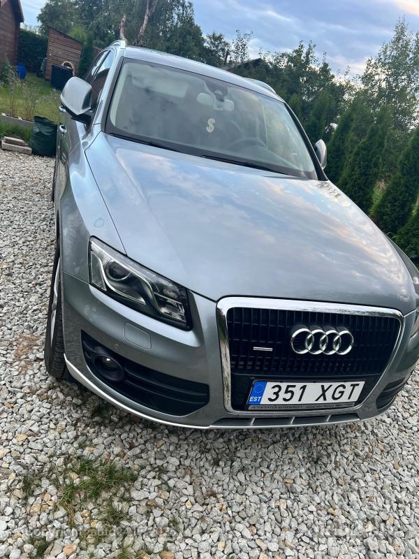 Pelēks Audi Q5 2009 Tallina, ar dzinēja tilpumu 3.00 L un nobraukumu 320 tūkst. km par 7500 €, foto 1 vietnē AUTOMOTO.COM.LV