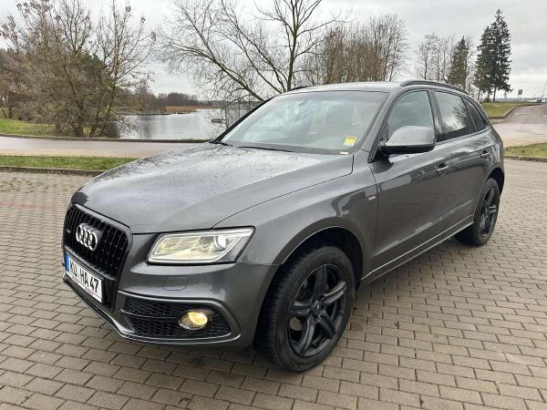 Pelēks Audi Q5 2015 Elektrėnai, ar dzinēja tilpumu 2.00 L un nobraukumu 266 tūkst. km par 13300 €, foto 7 vietnē AUTOMOTO.COM.LV