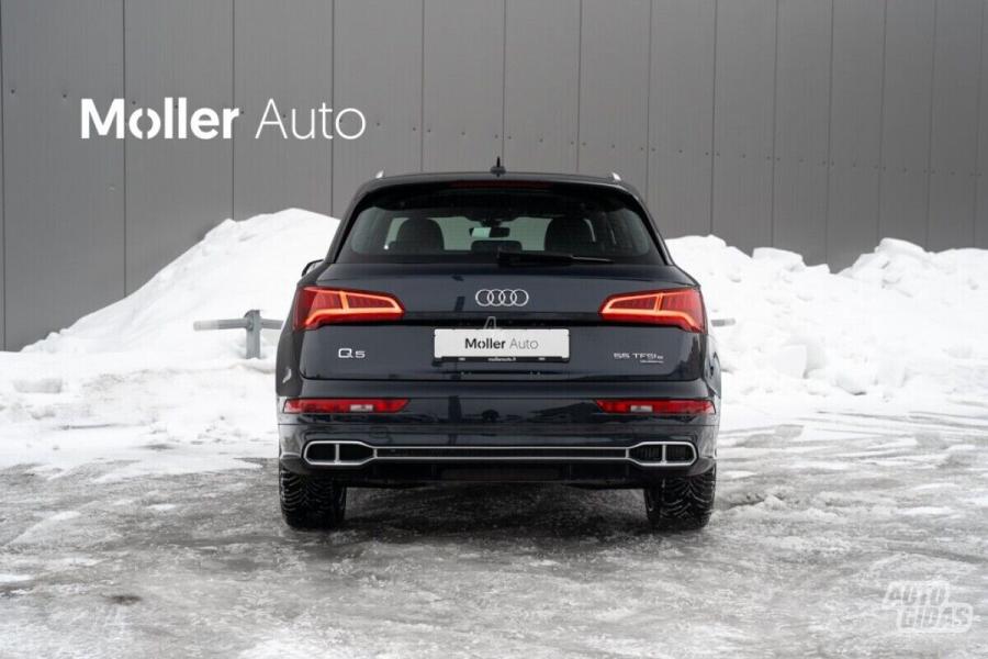 Pelēks Audi Q5 2020 Viļņa, ar dzinēja tilpumu 2.00 L un nobraukumu 158 tūkst. km par 32800 €, foto 5 vietnē AUTOMOTO.COM.LV