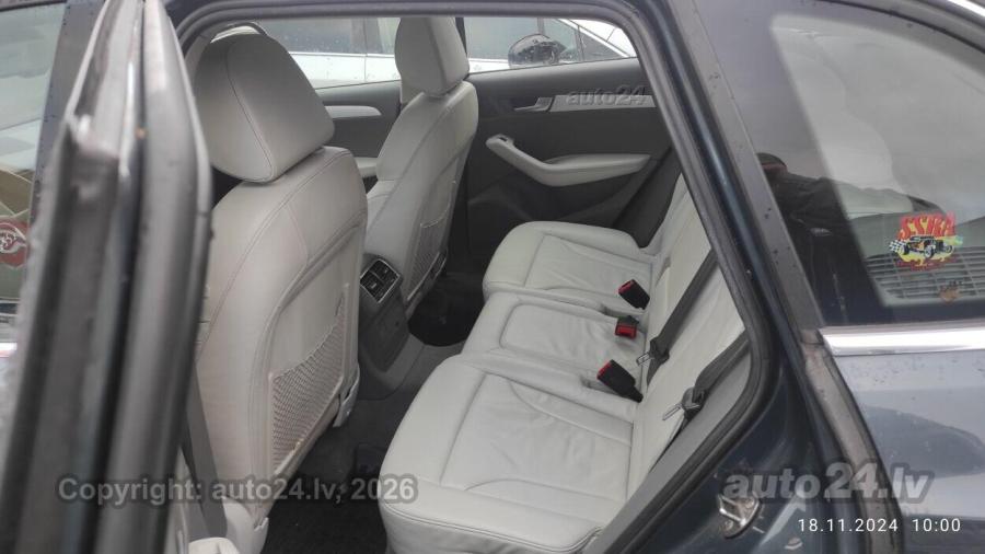 Grey Audi Q5 2009 in Tallinn, with an engine capacity of 3.00 L and mileage of 222 thousand km for 6499 €, photo 8 on AUTOMOTO.COM.LV