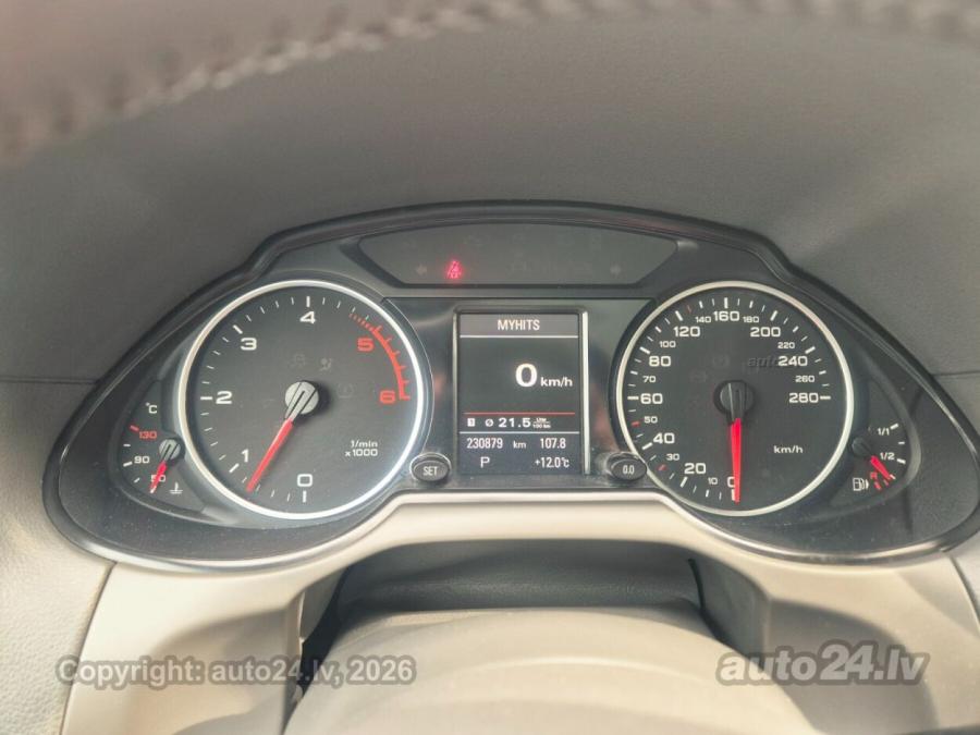 Grey Audi Q5 2012 in Tallinn, with an engine capacity of 3.00 L and mileage of 231 thousand km for 15100 €, photo 11 on AUTOMOTO.COM.LV