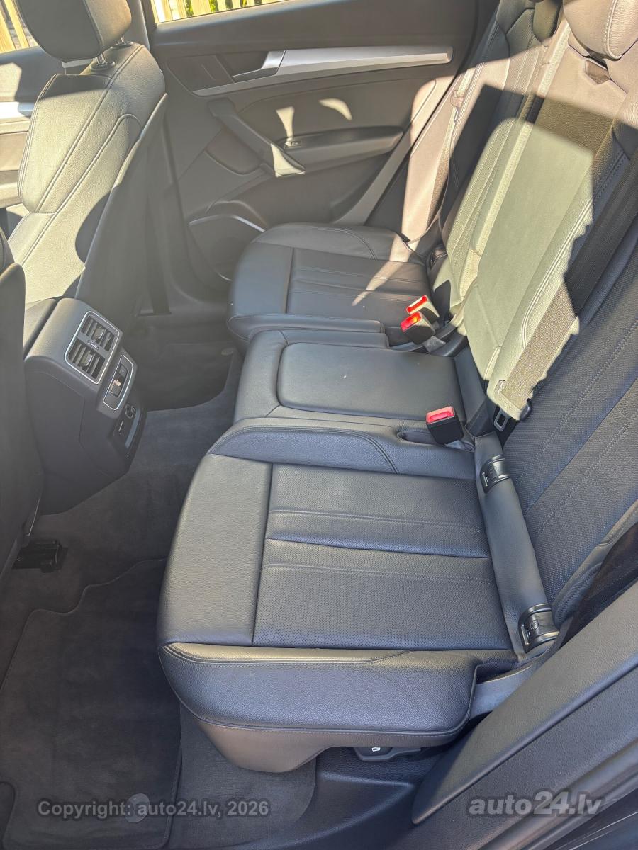 Pelēks Audi Q5 2018 Tallina, ar dzinēja tilpumu 2.00 L un nobraukumu 67 tūkst. km par 30500 €, foto 9 vietnē AUTOMOTO.COM.LV