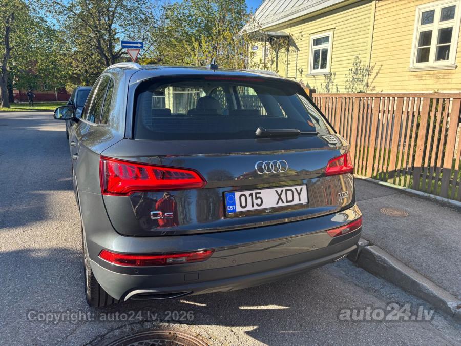 Pelēks Audi Q5 2018 Tallina, ar dzinēja tilpumu 2.00 L un nobraukumu 67 tūkst. km par 30500 €, foto 10 vietnē AUTOMOTO.COM.LV