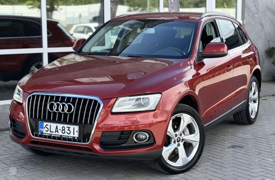 Orange Audi Q5 2012 in Radviliskis, with an engine capacity of 3.00 L and mileage of 329 thousand km for 11250 €, photo 1 on AUTOMOTO.COM.LV
