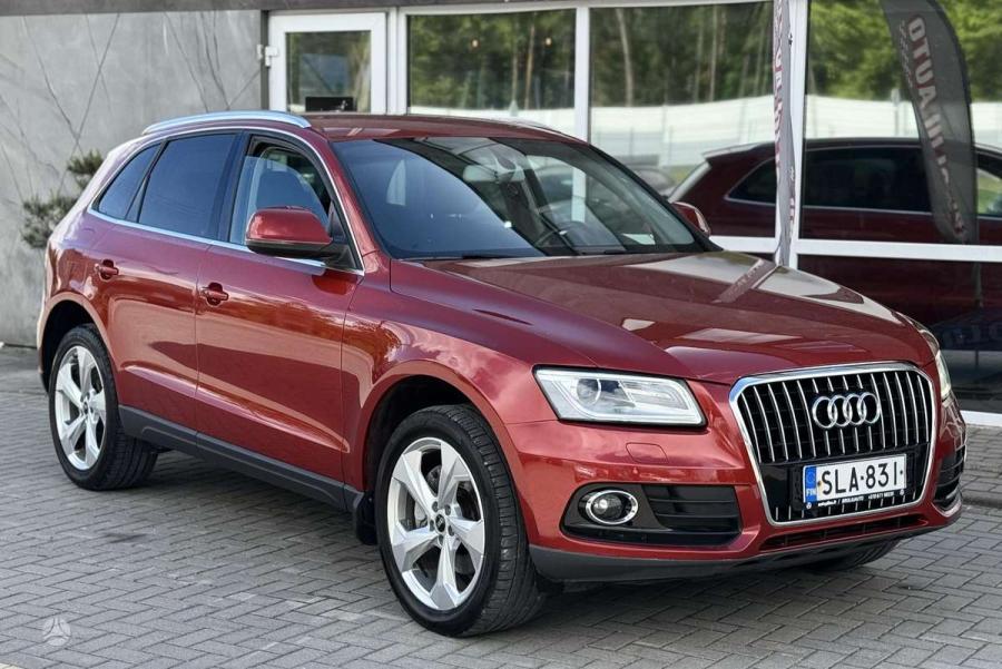 Orange Audi Q5 2012 in Radviliskis, with an engine capacity of 3.00 L and mileage of 329 thousand km for 11250 €, photo 5 on AUTOMOTO.COM.LV
