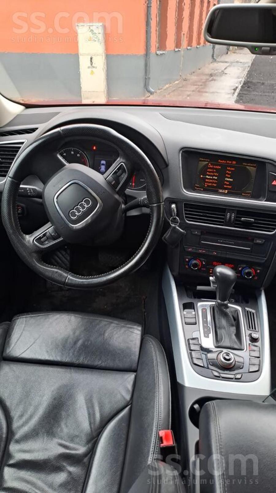 Sarkans Audi Q5 2009 Rīga, ar dzinēja tilpumu 2.00 L un nobraukumu 256 tūkst. km par 6500 €, foto 6 vietnē AUTOMOTO.COM.LV