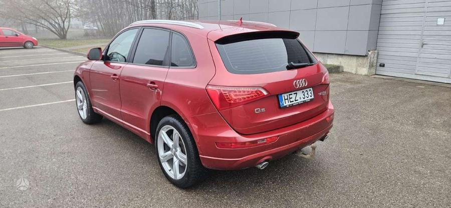 Sarkans Audi Q5 2009 Viļņa, ar dzinēja tilpumu 2.98 L un nobraukumu 356 tūkst. km par 6900 €, foto 3 vietnē AUTOMOTO.COM.LV
