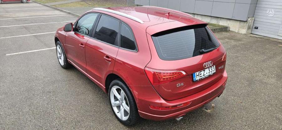 Sarkans Audi Q5 2009 Viļņa, ar dzinēja tilpumu 2.98 L un nobraukumu 356 tūkst. km par 6900 €, foto 10 vietnē AUTOMOTO.COM.LV