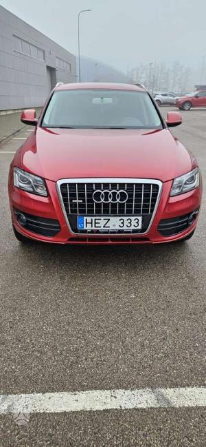 Red Audi Q5 2009 in Vilnius, with an engine capacity of 2.97 L and mileage of 356 thousand km for 6900 €, photo 8 on AUTOMOTO.COM.LV
