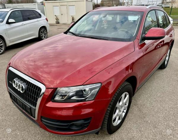 Sarkans Audi Q5 2009 Kauņa, ar dzinēja tilpumu 1.97 L un nobraukumu 239 tūkst. km par 8949 €, foto 2 vietnē AUTOMOTO.COM.LV