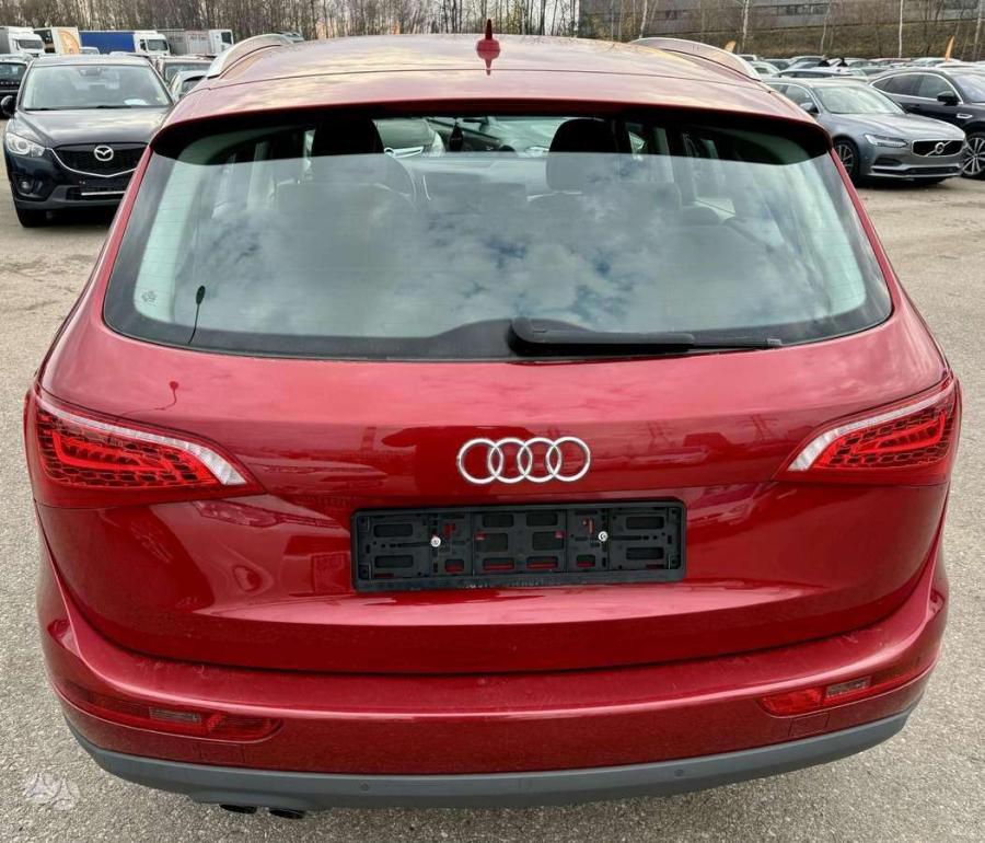 Sarkans Audi Q5 2009 Kauņa, ar dzinēja tilpumu 1.97 L un nobraukumu 239 tūkst. km par 8949 €, foto 5 vietnē AUTOMOTO.COM.LV