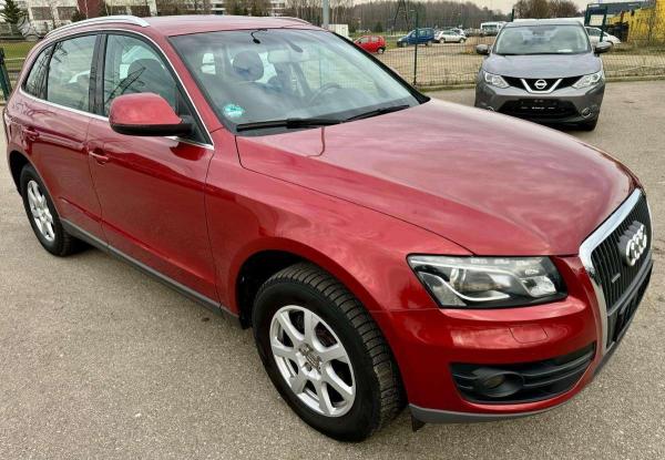 Sarkans Audi Q5 2009 Kauņa, ar dzinēja tilpumu 1.97 L un nobraukumu 239 tūkst. km par 8949 €, foto 8 vietnē AUTOMOTO.COM.LV