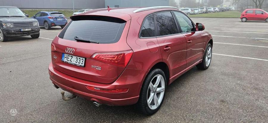 Red Audi Q5 2009 in Vilnius, with an engine capacity of 2.97 L and mileage of 356 thousand km for 6500 €, photo 5 on AUTOMOTO.COM.LV
