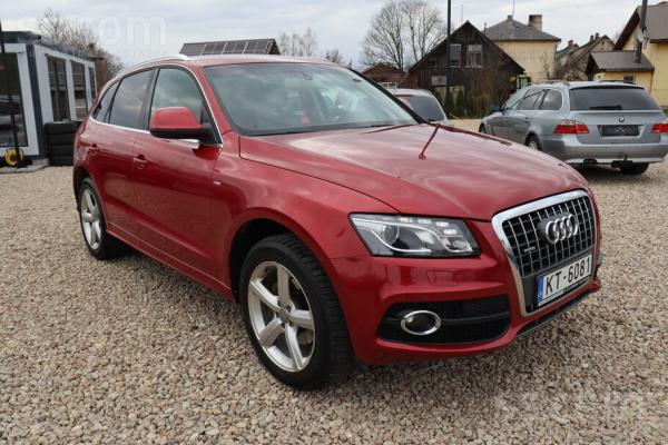 Sarkans Audi Q5 2009 Gulbene, ar dzinēja tilpumu 2.00 L un nobraukumu 185 tūkst. km par 6990 €, foto 2 vietnē AUTOMOTO.COM.LV