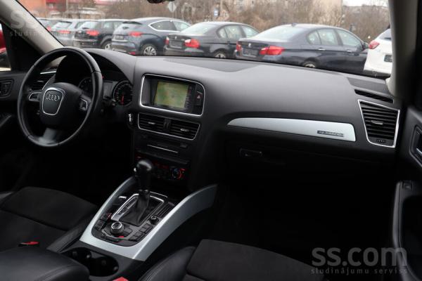 Red Audi Q5 2009 in Gulbene, with an engine capacity of 2.00 L and mileage of 185 thousand km for 6990 €, photo 8 on AUTOMOTO.COM.LV