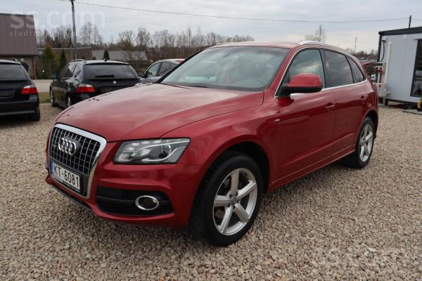 Sarkans Audi Q5 2009 Rīga, ar dzinēja tilpumu 2.00 L un nobraukumu 185 tūkst. km par 6990 €, foto 1 vietnē AUTOMOTO.COM.LV