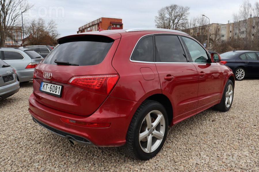 Sarkans Audi Q5 2009 Rīga, ar dzinēja tilpumu 2.00 L un nobraukumu 185 tūkst. km par 6990 €, foto 5 vietnē AUTOMOTO.COM.LV
