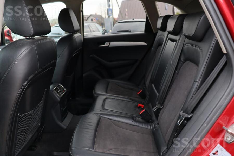 Sarkans Audi Q5 2009 Rīga, ar dzinēja tilpumu 2.00 L un nobraukumu 185 tūkst. km par 6990 €, foto 13 vietnē AUTOMOTO.COM.LV