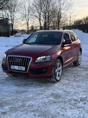 Red Audi Q5 2009 in Riga, with an engine capacity of 3.00 L and mileage of 355 thousand km for 7650 €, photo  on AUTOMOTO.COM.LV