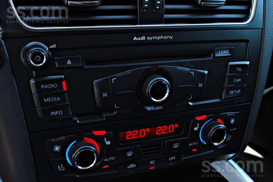 Red Audi Q5 2009 in Tukums, with an engine capacity of 2.00 L and mileage of 216 thousand km for 10500 €, photo 10 on AUTOMOTO.COM.LV