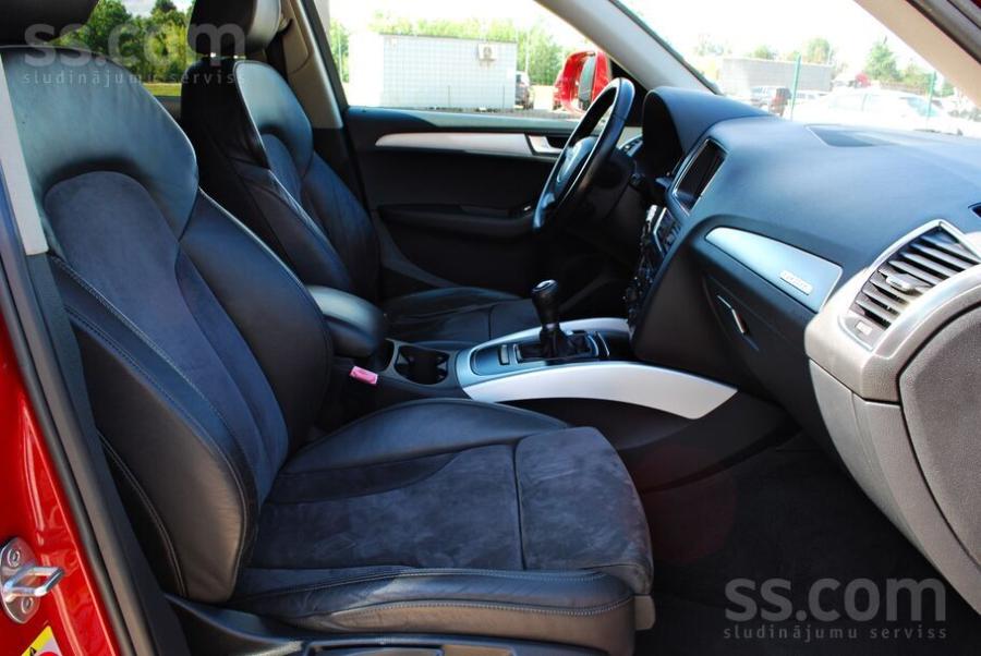 Sarkans Audi Q5 2009 Tukums, ar dzinēja tilpumu 2.00 L un nobraukumu 216 tūkst. km par 10500 €, foto 6 vietnē AUTOMOTO.COM.LV