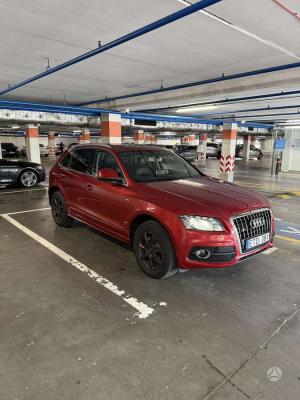 Sarkans Audi Q5 2009 Viļņa, ar dzinēja tilpumu 1.98 L un nobraukumu 226 tūkst. km par 7500 €, foto  vietnē AUTOMOTO.COM.LV