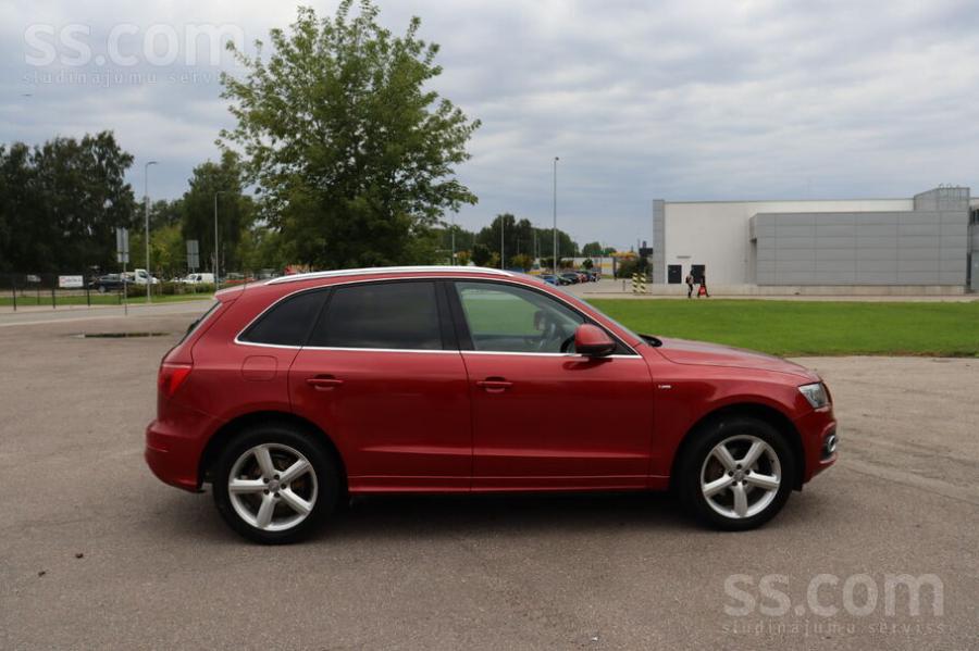 Sarkans Audi Q5 2009 Rīga, ar dzinēja tilpumu 2.00 L un nobraukumu 185 tūkst. km par 8490 €, foto 4 vietnē AUTOMOTO.COM.LV