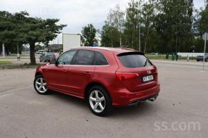 Sarkans Audi Q5 2009 Rīga, ar dzinēja tilpumu 2.00 L un nobraukumu 185 tūkst. km par 8490 €, foto 5 vietnē AUTOMOTO.COM.LV