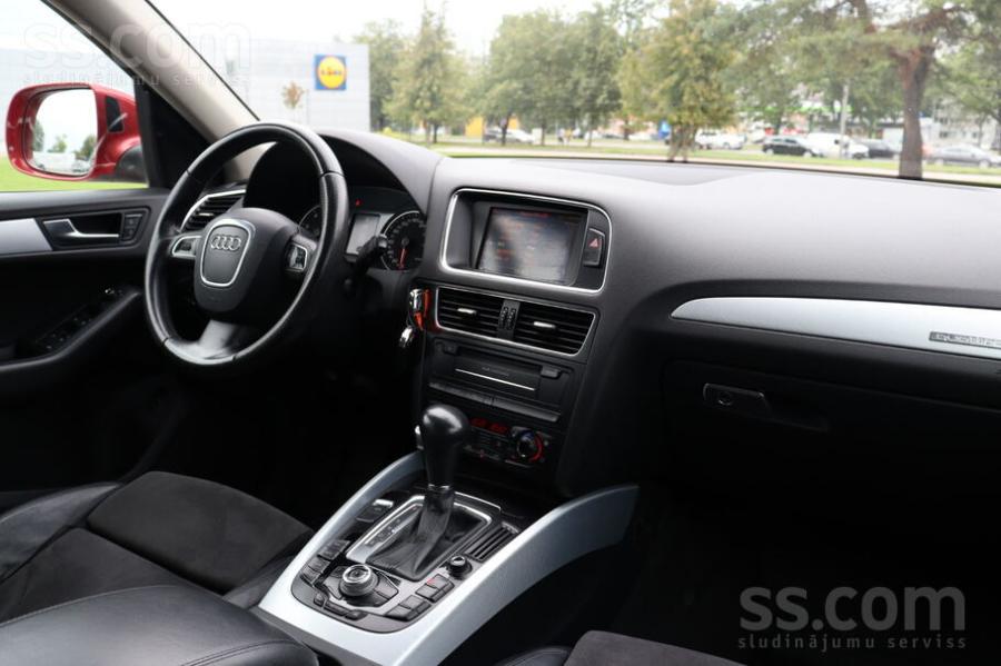 Sarkans Audi Q5 2009 Rīga, ar dzinēja tilpumu 2.00 L un nobraukumu 185 tūkst. km par 8490 €, foto 8 vietnē AUTOMOTO.COM.LV